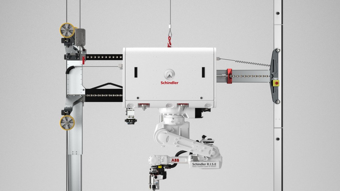 Schindler’s Robotic Installation System for Lifts | Schindler UK